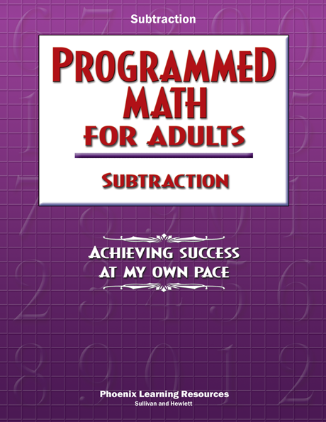 Programmed Math for Adults - Subtraction | Math | Phoenix Learning ...